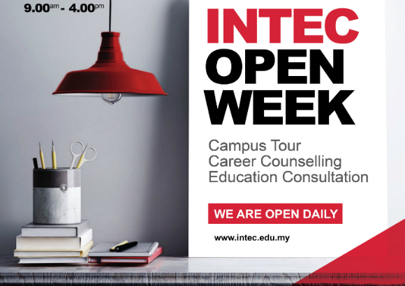INTEC OPEN WEEK - Your best learning experience starts with us!