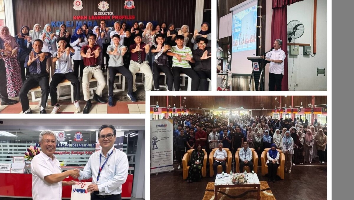 MMU President Inspires Young Minds at MARA College Kuala Nerang